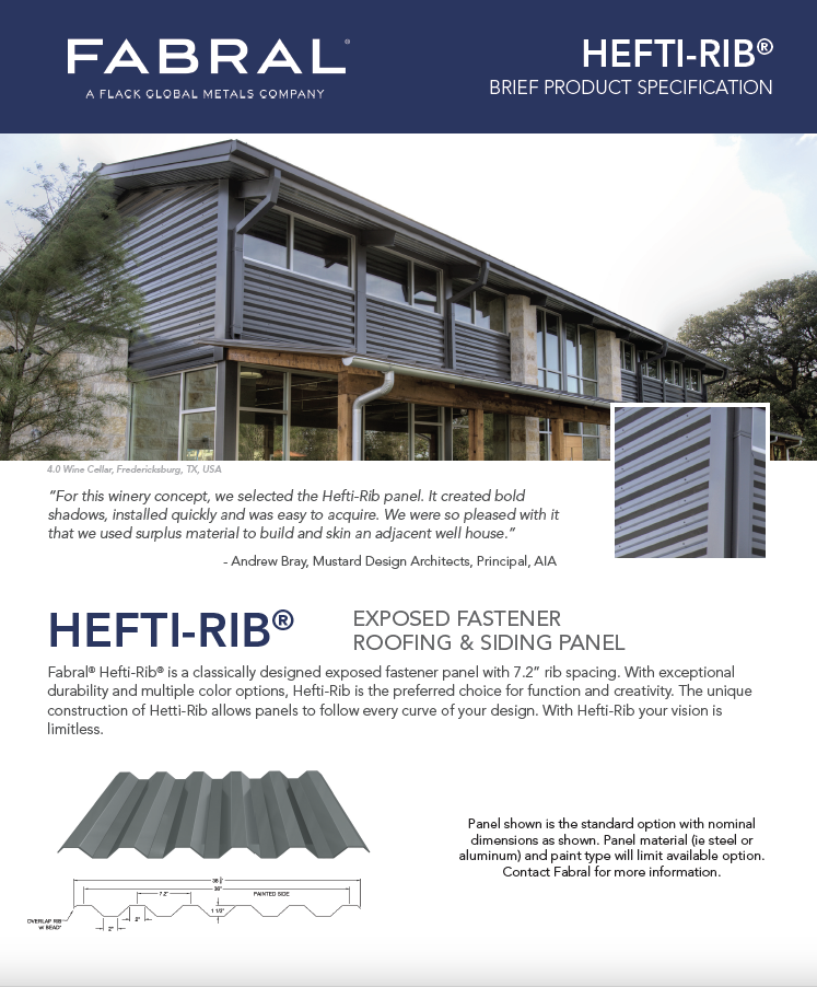 Specification Documents - Fabral